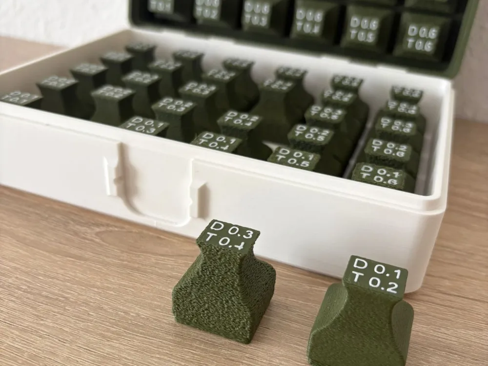 Complete Fuzzy Skin Sample Box (60 or 30 samples) by Zaim MakerWorld ...