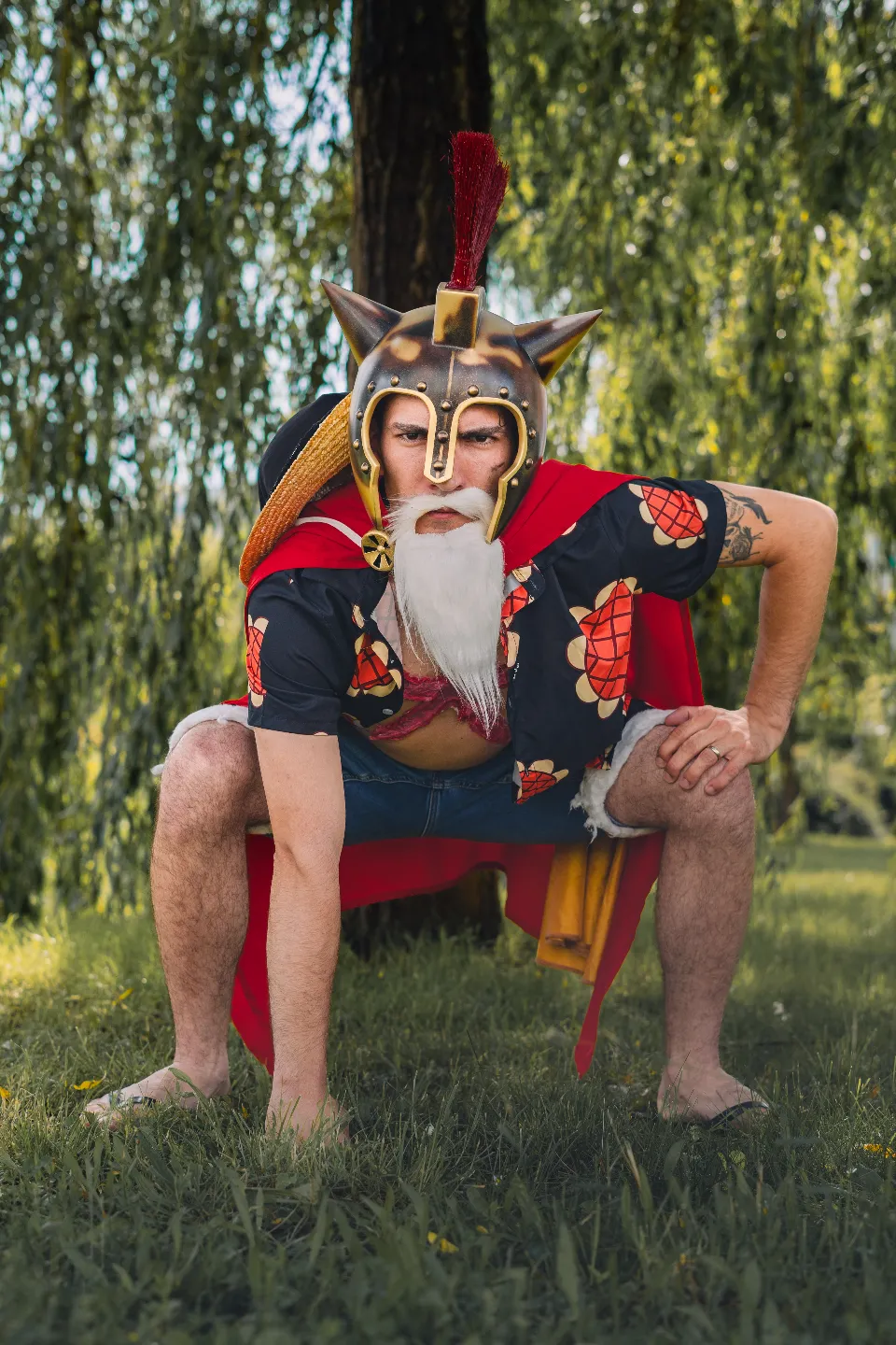 One Piece - Luffy Lucy Helmet Dressrosa - Free 3D Print Model - MakerWorld