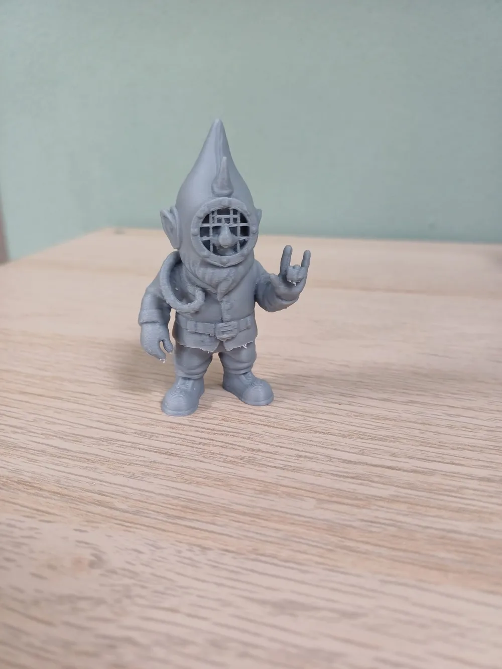 Deep-Sea Diver Gnome - Free 3D Print Model - MakerWorld