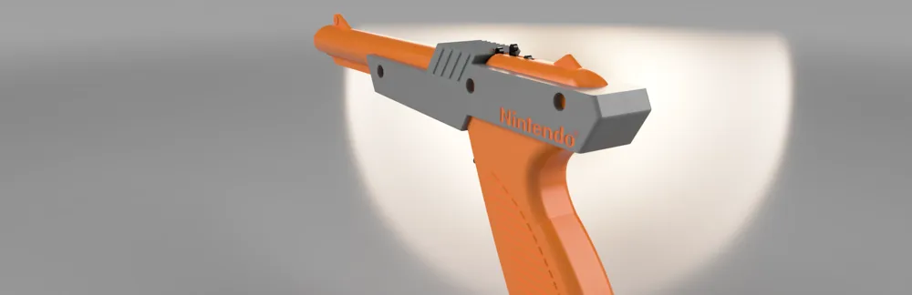 Nes Zapper Gun - Rubber Band Gun by Toasty MakerWorld: Download Free 3D ...