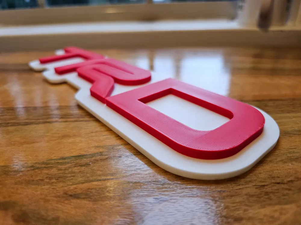 TRD 3D Sign by Fast3D - MakerWorld