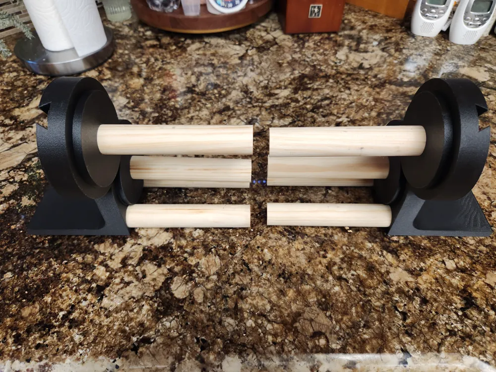 Wrapping Paper Station v2 - Free 3D Print Model - MakerWorld