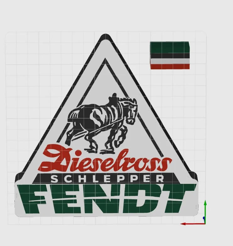 Fendt Dieselross LED Box by andbuete - MakerWorld