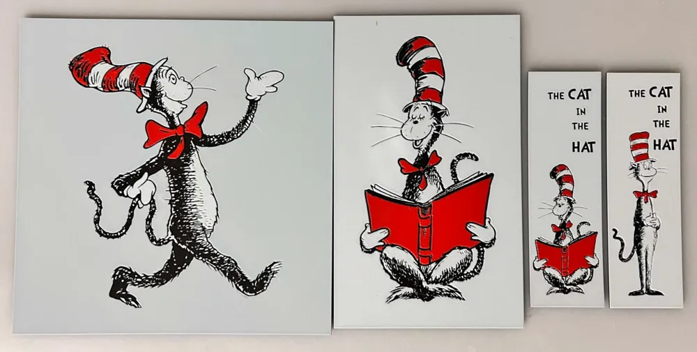 Dr. Seuss The Cat in the Hat Strolling HueForge by 3djd - MakerWorld