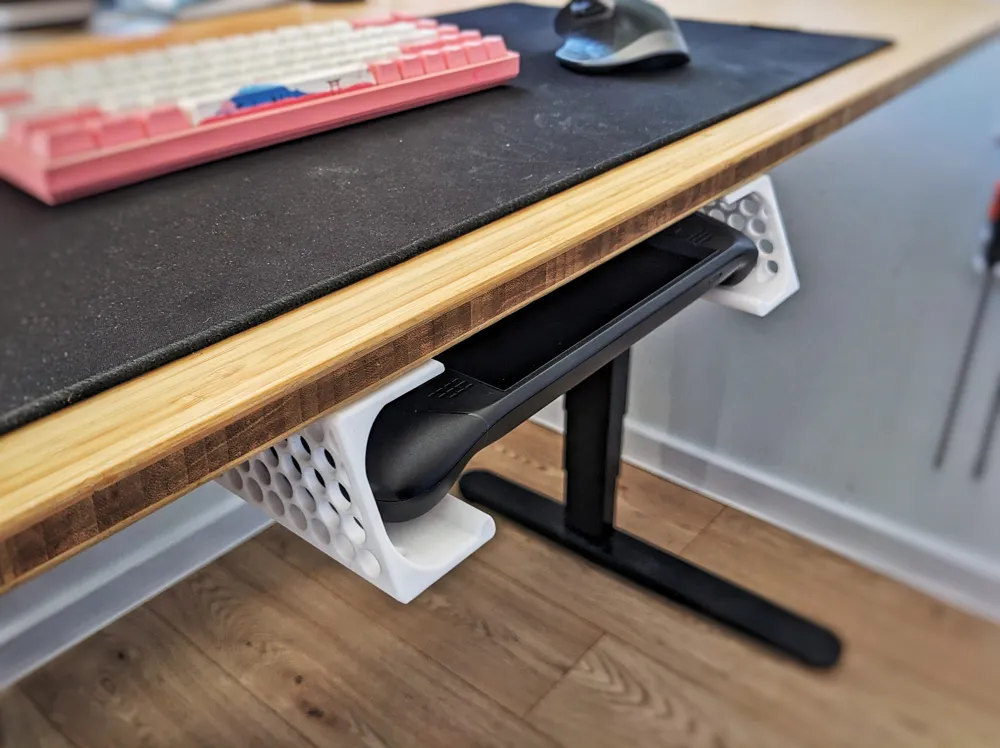 Steam Deck Under Desk Mount - Free 3D Print Model - MakerWorld