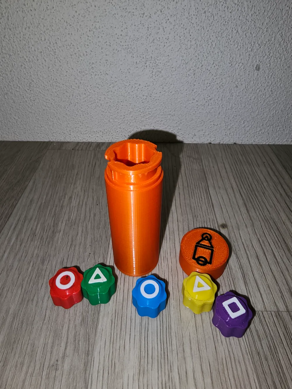 juego del calamar gonggi y caja redonda por karel - MakerWorld