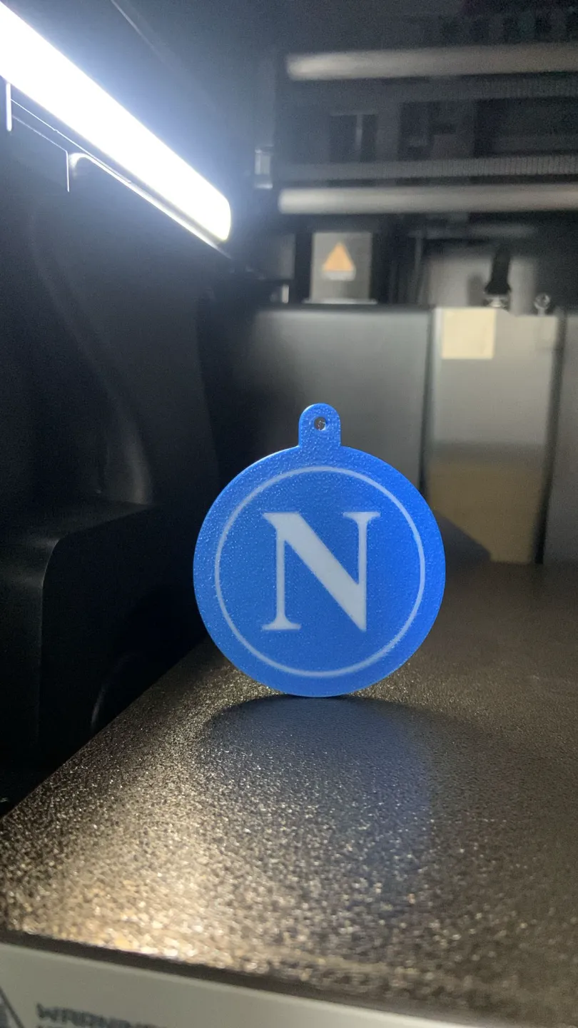 Keychain Naples - portachiavi Napoli by DesmoMito - MakerWorld