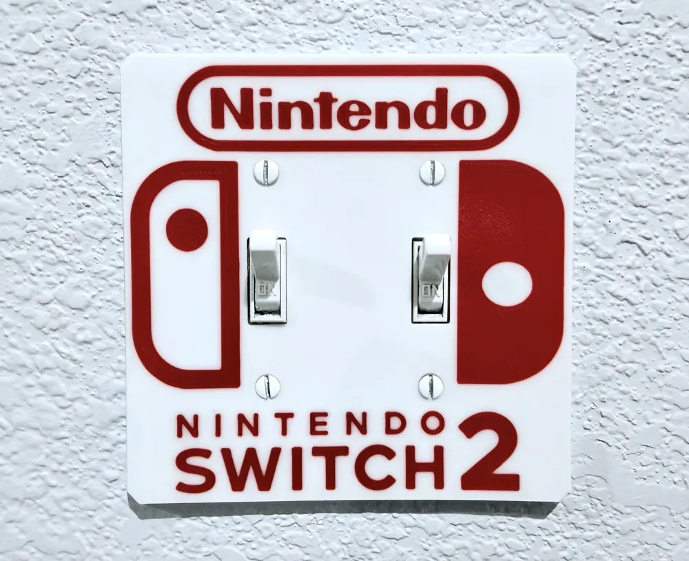 Nintendo Switch 2 Light Switch Cover by Merze0n3 MakerWorld: Download ...