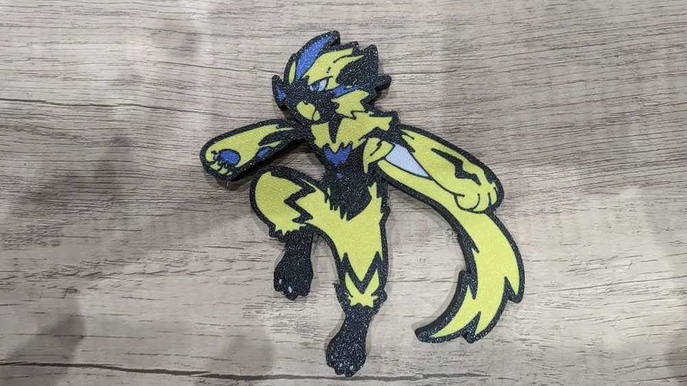 Zeraora Wall Art by Sitsero - MakerWorld