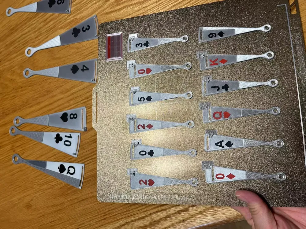 Customizable Car Relocation Number Poker Fan by 不收竹屎 - MakerWorld