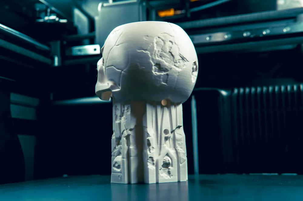 The Skull Tower - Dice Tower - Free 3D Print Model - MakerWorld