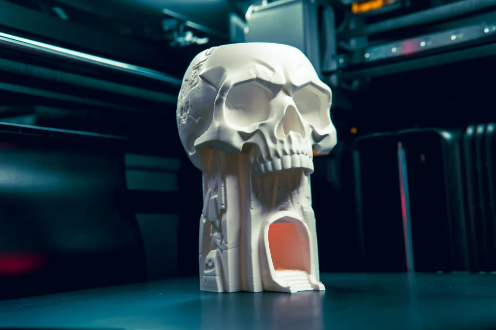 The Skull Tower - Dice Tower - Free 3D Print Model - MakerWorld
