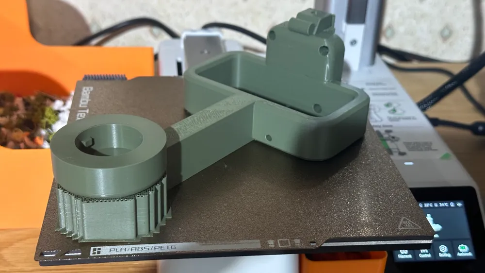 Bambu A1 Mini handle with Creality Digital Spool mount. Remixed by ...