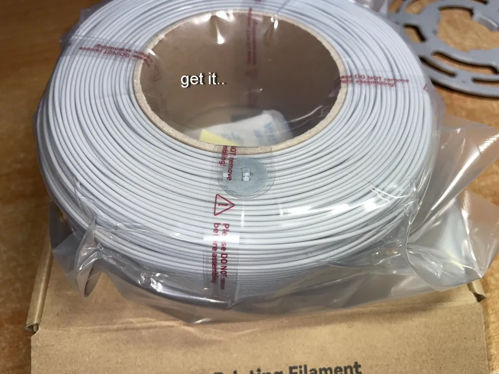 Seven Inch Flat Reel ok for the refill box by Square Spool MakerWorld ...
