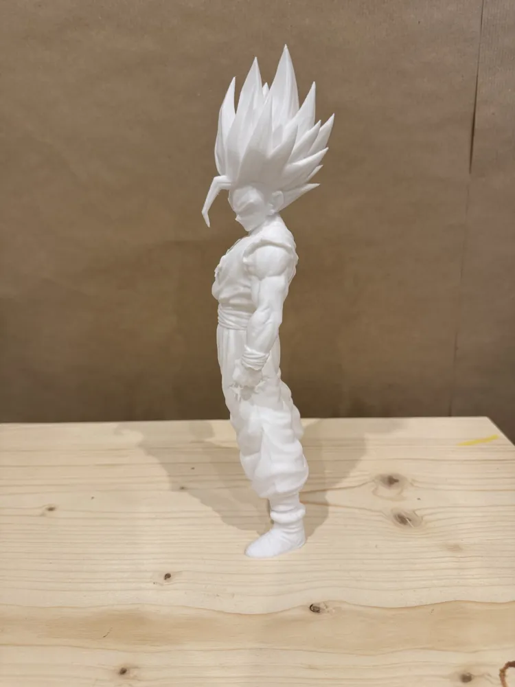 Son Gohan Super Saiyan 2 * 25cm * very detailed - Free 3D Print Model ...