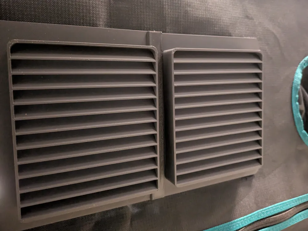Light Trap 300x180 for Mars Hydro Grow Tent Vent - Free 3D Print Model ...