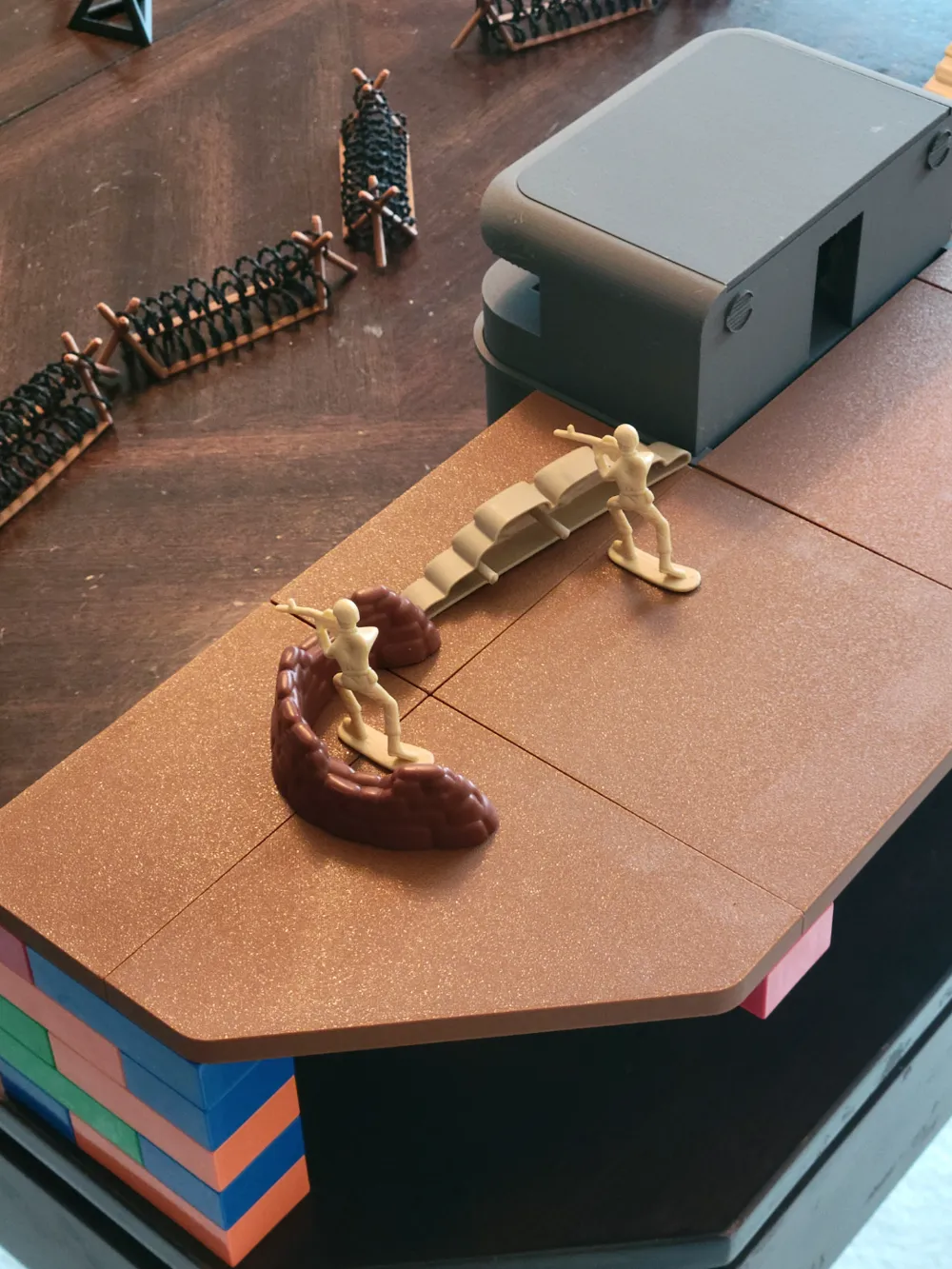 Brick Duplo Plates for Army Men by Sgt. Hawk - MakerWorld