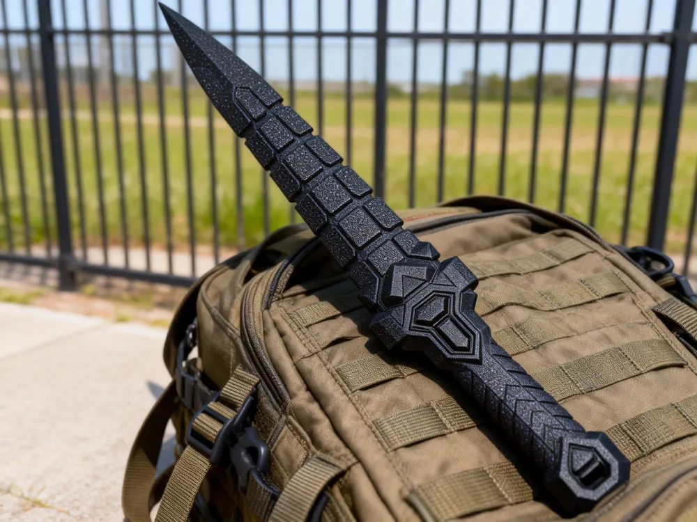 Module Prism-Pattern Mech Tactical Dagger - Free 3D Print Model ...
