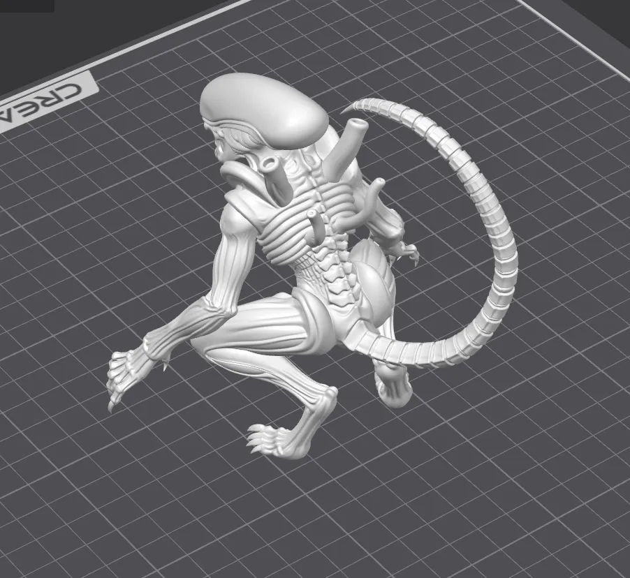 Alien Xenomorph - Free 3D Print Model - MakerWorld