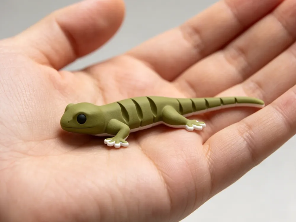 Gecko - Articulated animal - Articulated animal children's fidget ...