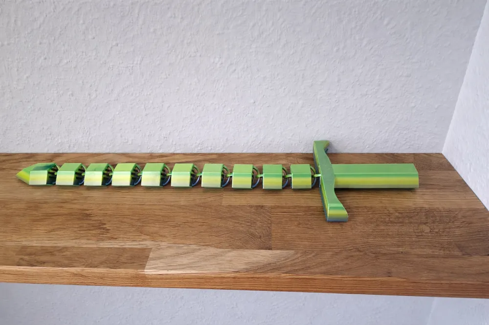 Movable Sword - Free 3D Print Model - MakerWorld