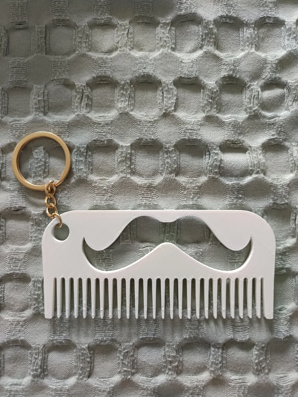 Beard Comb Keyring by Deadlisins - MakerWorld