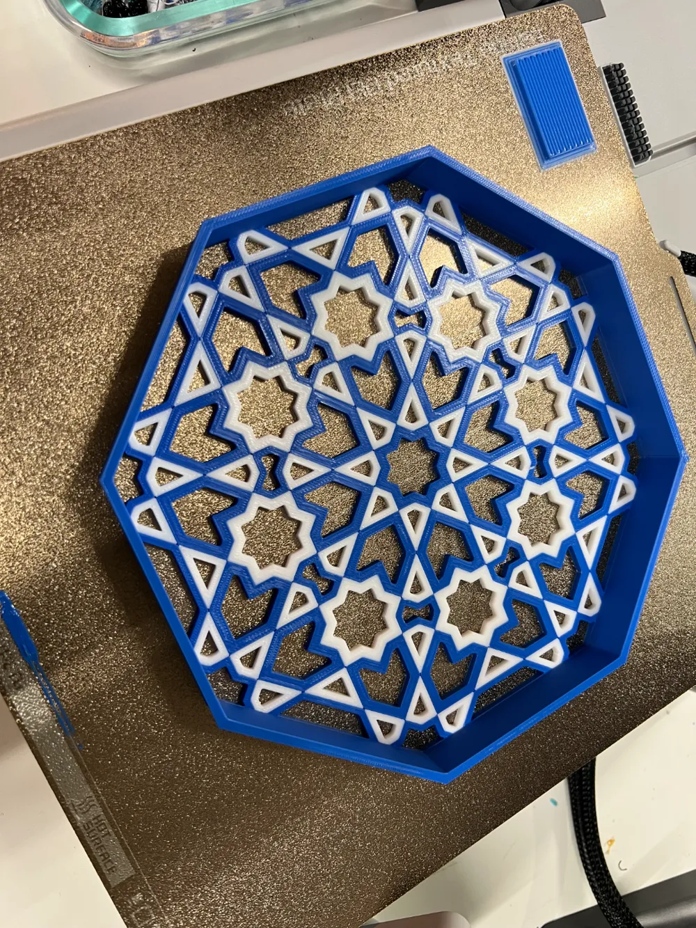 Beautiful Islamic Geometric Pattern Large Gift Box - Free 3D Print ...
