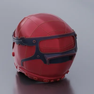 Spider X099 Helmet by BlenderHead - MakerWorld