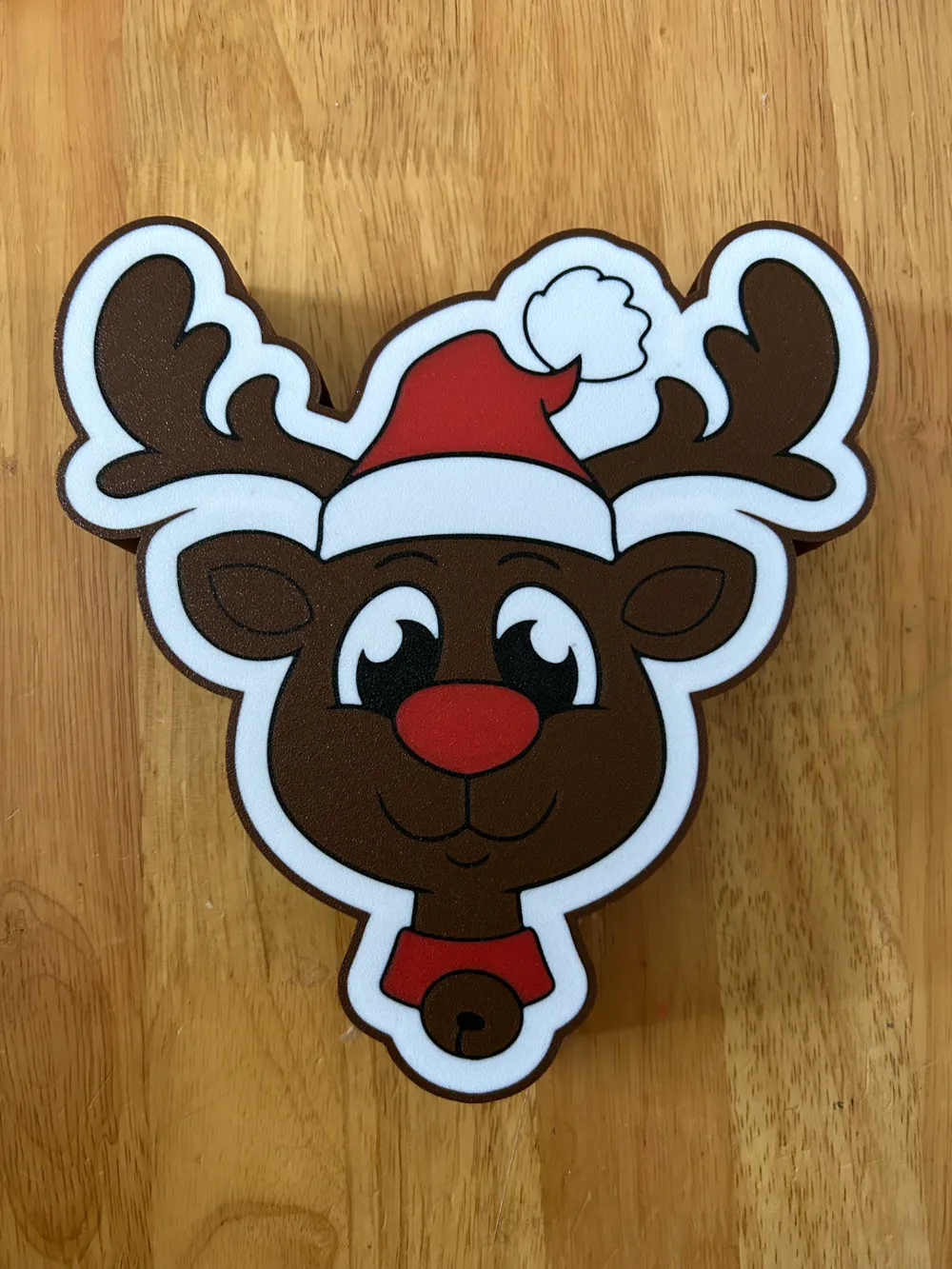 Rodolph the red nose reindeer lightbox by Weprint3duk - MakerWorld