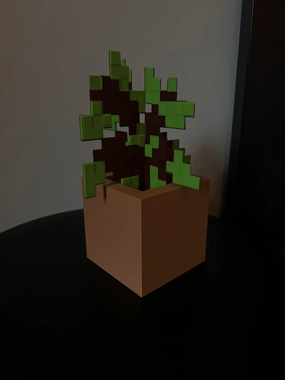 Minecraft Oak sapling In A Pot by kip - MakerWorld