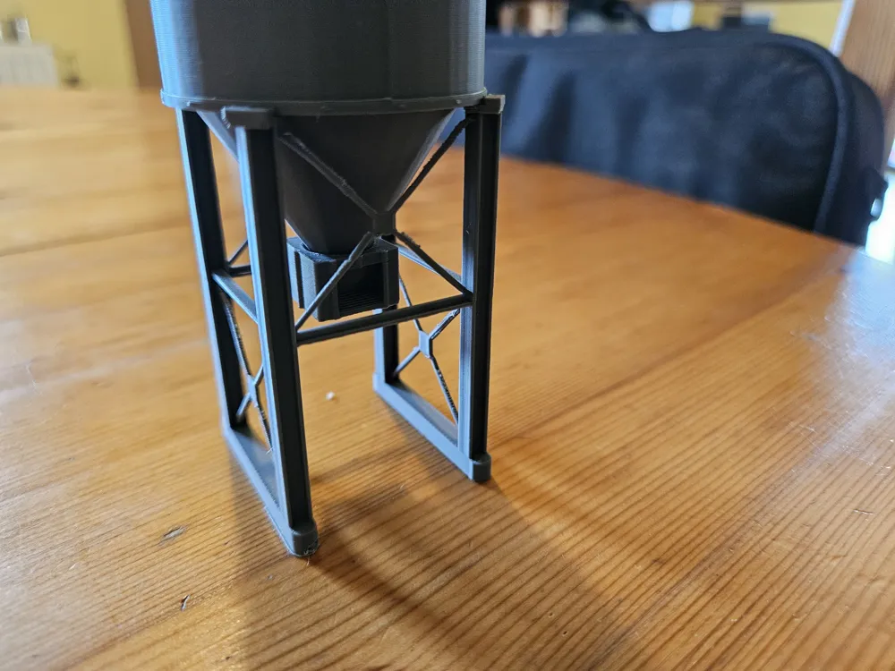 Silo Grain Storage Model Railway TT by LT Design - MakerWorld