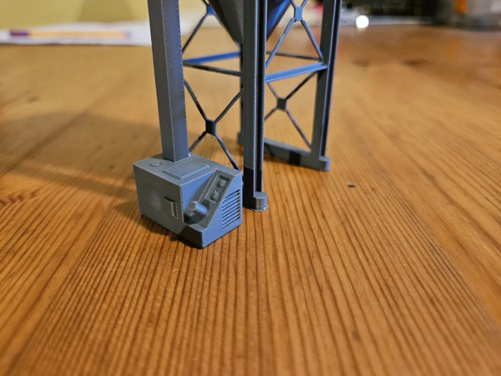 Silo Grain Storage Model Railway TT by LT Design - MakerWorld