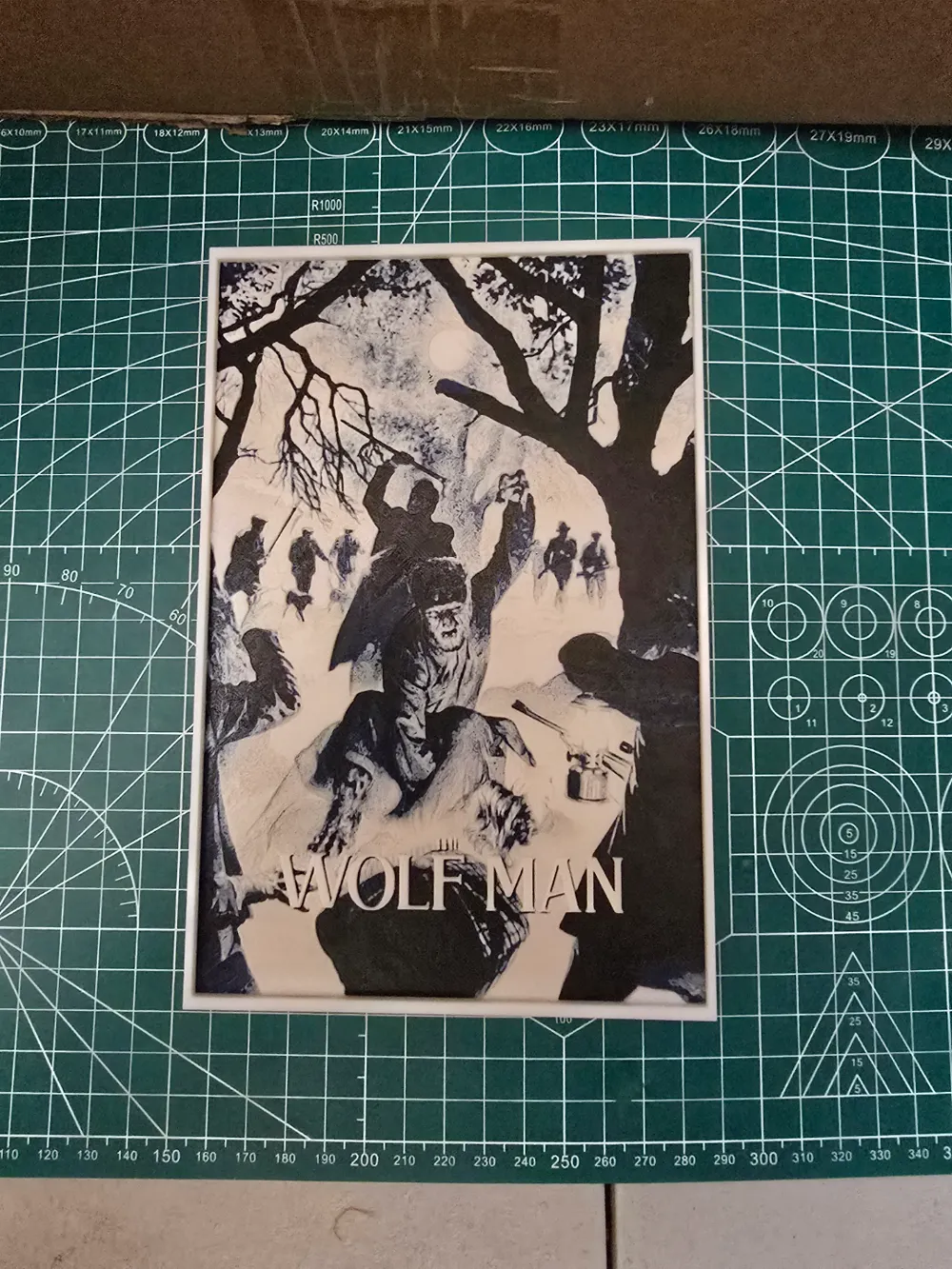 The Wolf Man Movie Poster - Hueforge Art by Lumpy3D MakerWorld ...
