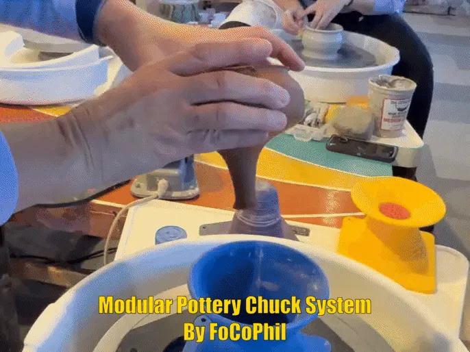 Modular Pottery Chuck System - Free 3D Print Model - MakerWorld