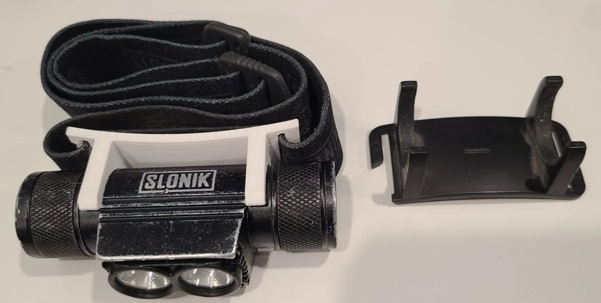 Slonik [同样是通用的亚马逊山寨] 头灯支架 - 免费 3D 打印模型 - MakerWorld