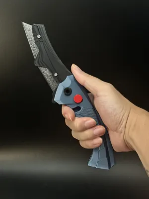 Heavy-Duty Folding Utility Knife with Lock Button by Trent Studio MakerWorld: Download Free 3D ...