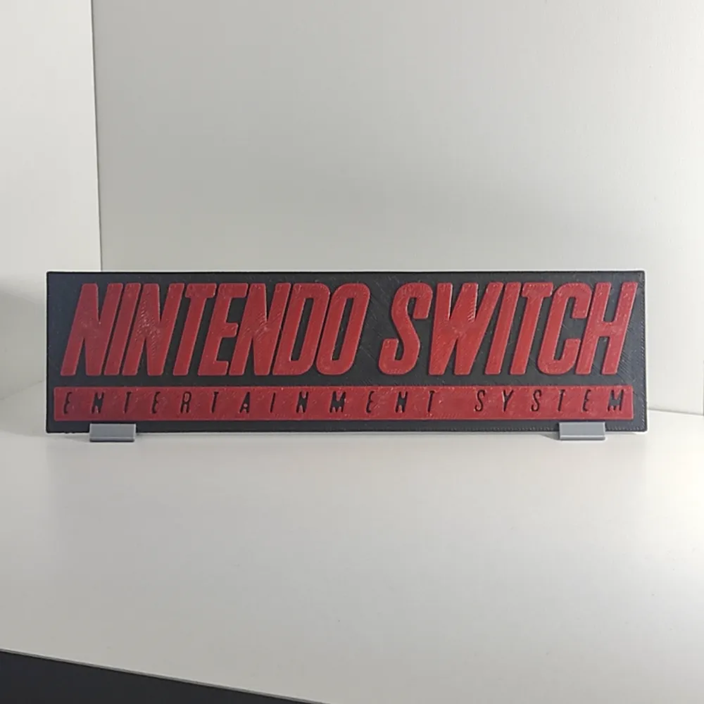 Nintendo Switch 1 & 2 Logo SNES style by Amiibolover99 MakerWorld ...