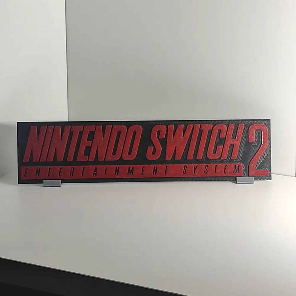 Nintendo Switch 1 & 2 Logo SNES style by Amiibolover99 MakerWorld ...