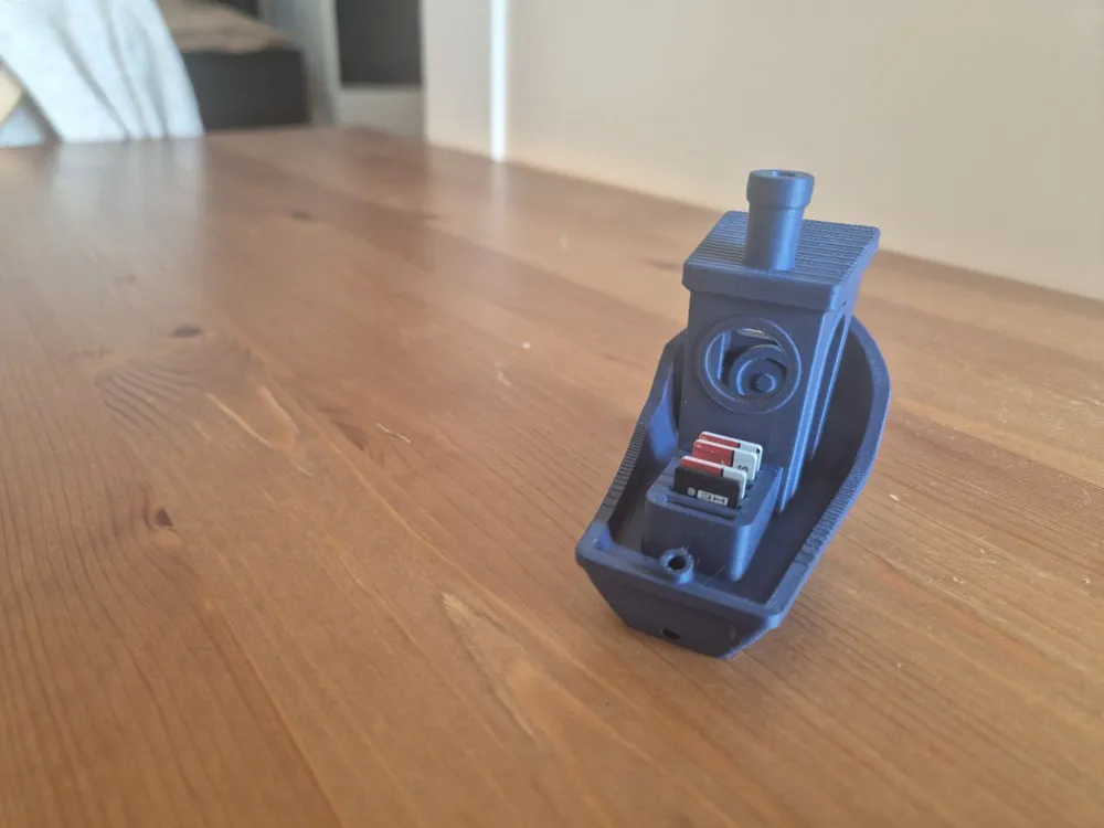 Benchy Micro SD Card Holder - Free 3D Print Model - MakerWorld
