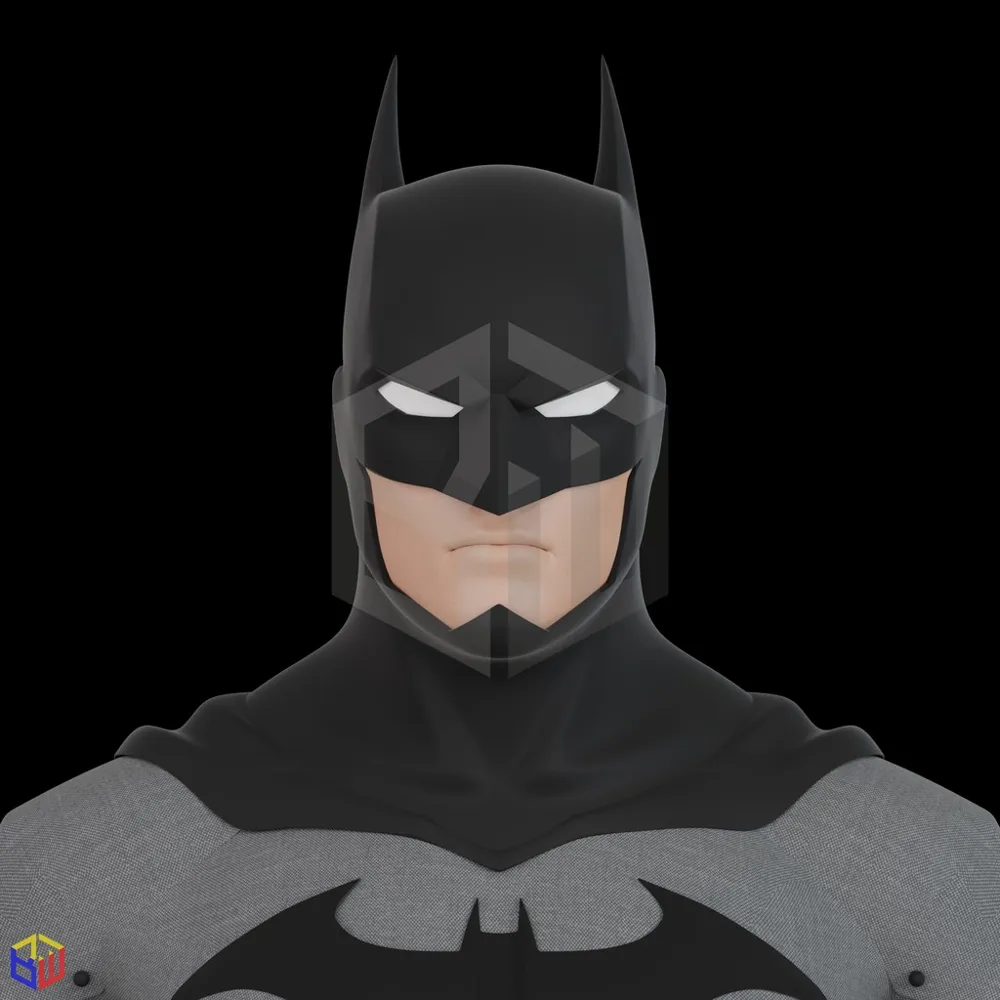 Batman Justice League War Mask & Molds - Free 3D Print Model - MakerWorld