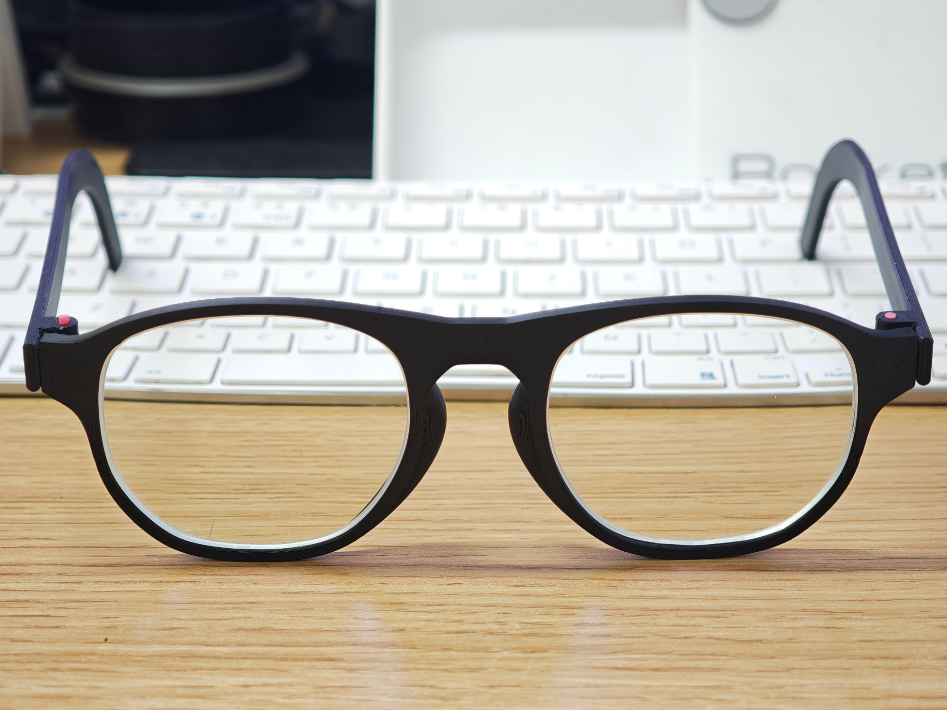 Big Black Frame Glasses by Rocket MakerWorld: Download Free 3D Models