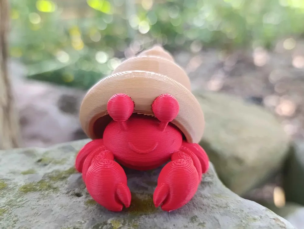 Cute Crab Keychain - Free 3D Print Model - MakerWorld