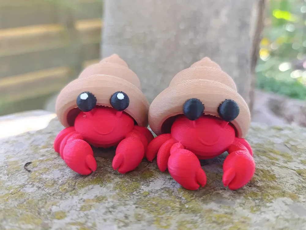 Cute Crab Keychain - Free 3D Print Model - MakerWorld