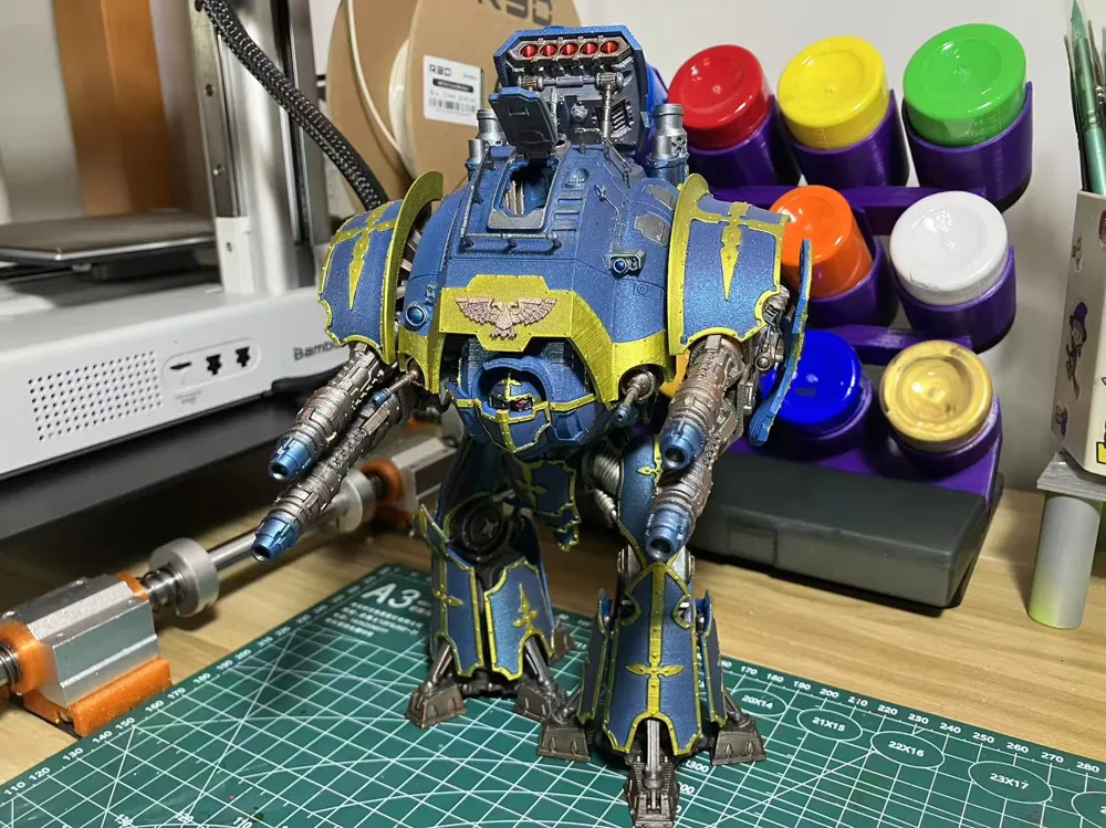 Warhammer 40K - Knight Spherical Titan - Free 3D Print Model - MakerWorld