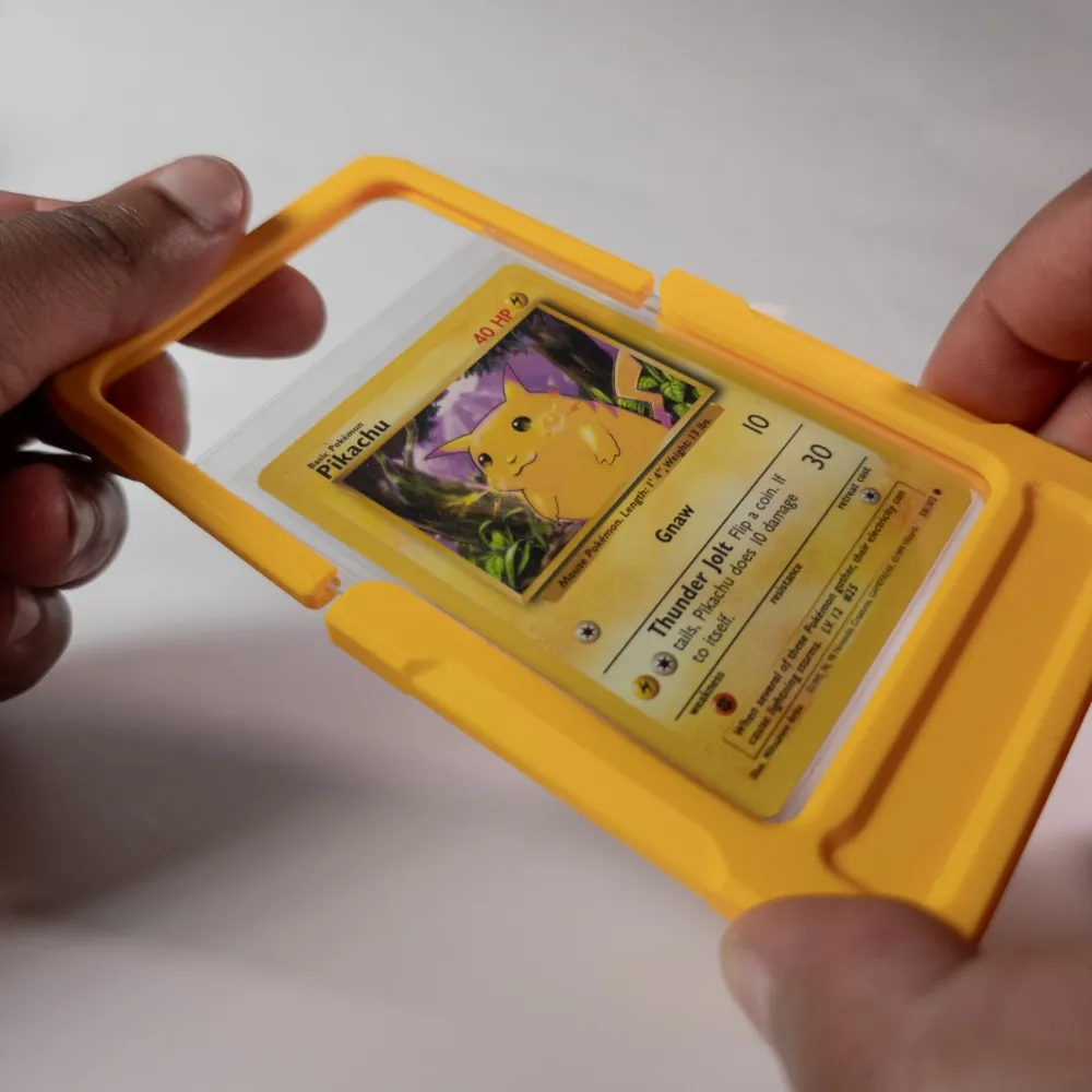 Cardsil: Trading Card Toploader Bumpers - Free 3D Print Model - MakerWorld