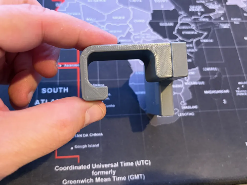 A1 Top Rail Mount for New AMS Hub/Buffer - Free 3D Print Model - MakerWorld