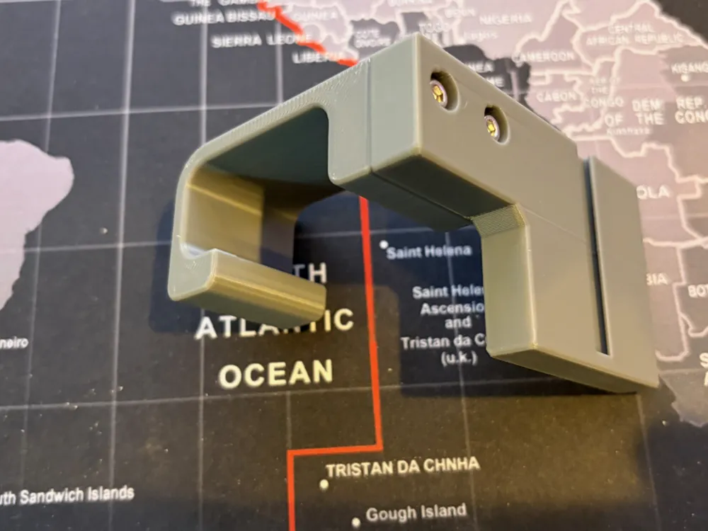 A1 Top Rail Mount for New AMS Hub/Buffer - Free 3D Print Model - MakerWorld