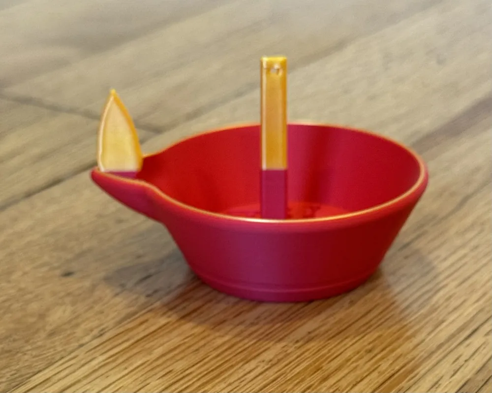 Ornement Diya (impression sur place) - Modèle d'Impression 3D Gratuit ...