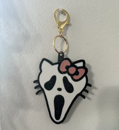 Hello Kitty Ghostface by inachokehold - MakerWorld