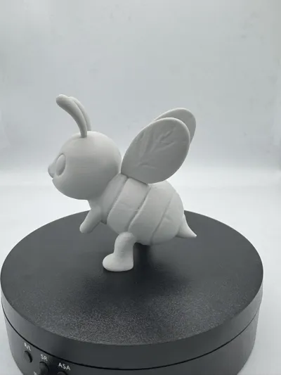 Cute Chibi Style Bee - Free 3D Print Model - MakerWorld